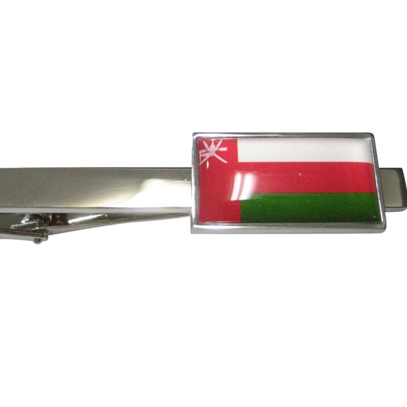 Kiola Designs | Accessories | Thin Bordered Sultanate Of Oman Flag Tie ...